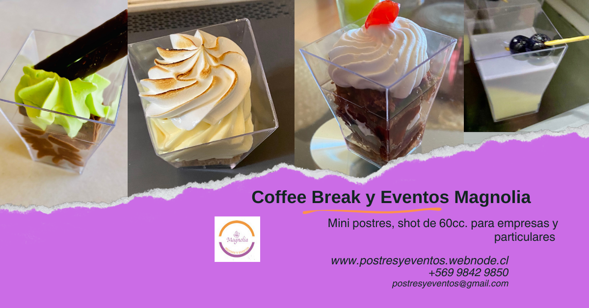 Postres mini vasitos